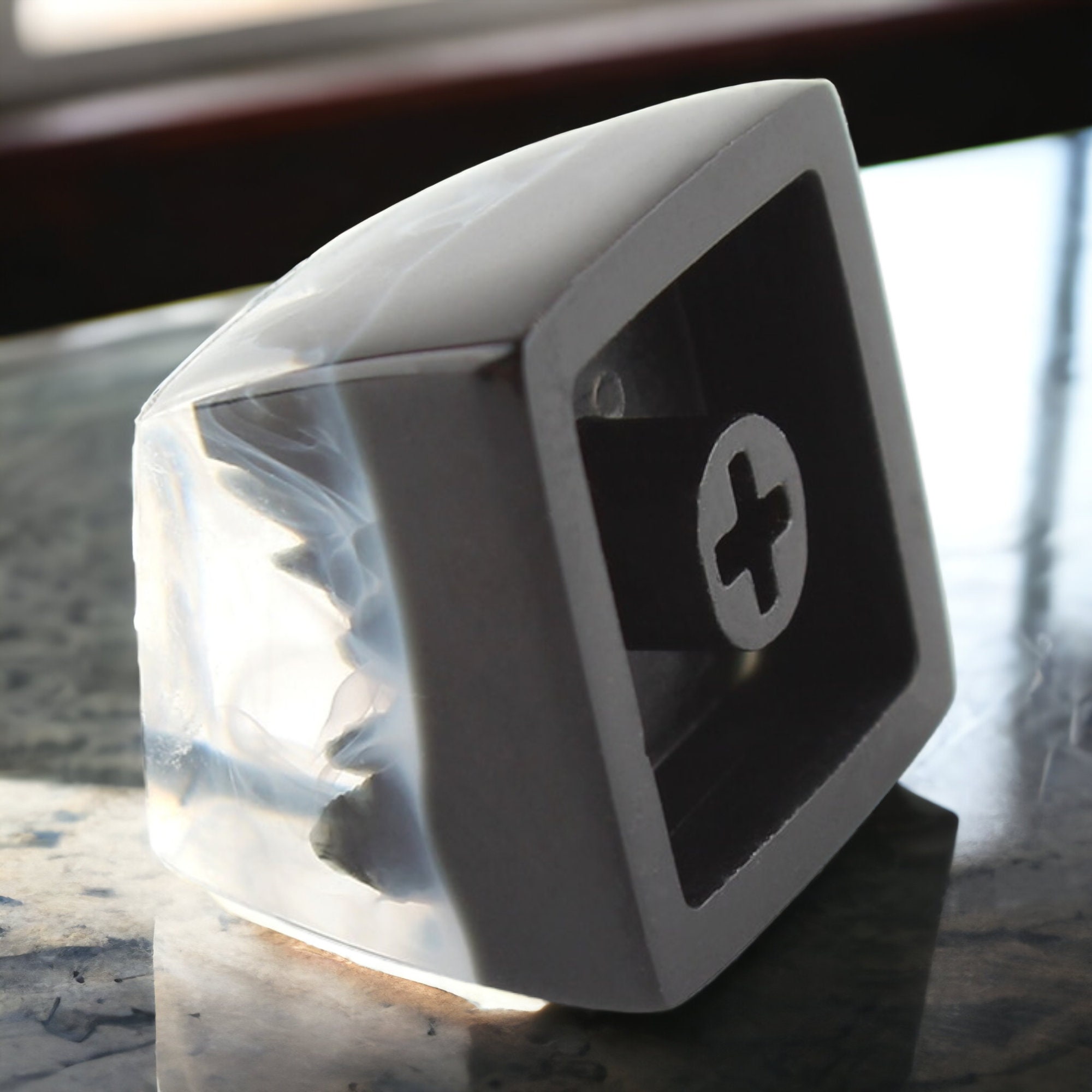 Cloudy Mountains Resin Keycap, 3D Nature Landscape Summit Alps Foggy ...