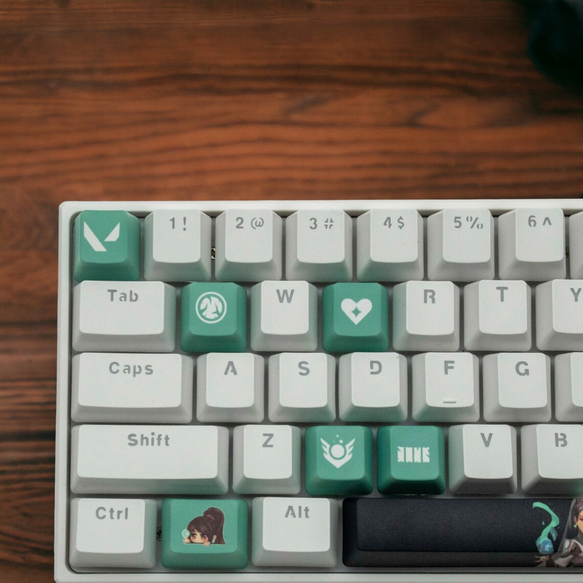 Valorant Keycaps, Reyna Chamber Jett Omen Cypher Sage Viper Killjoy ...
