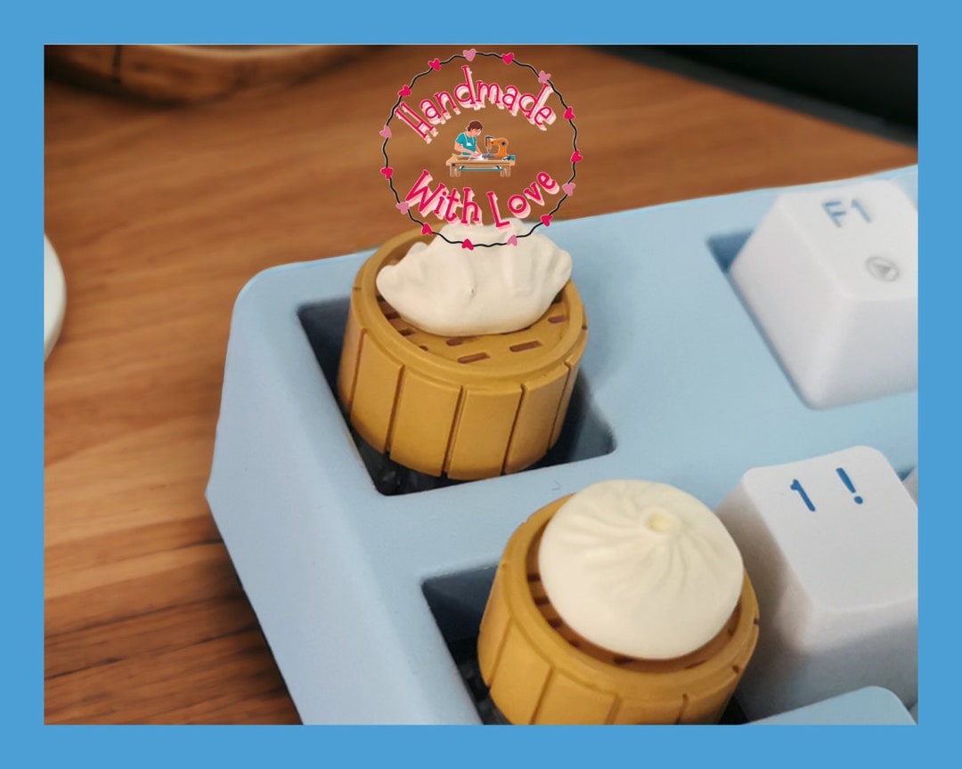 Steamed Bun & Dumpling Resin Keycaps Chinese Asian Dim Sum - Etsy