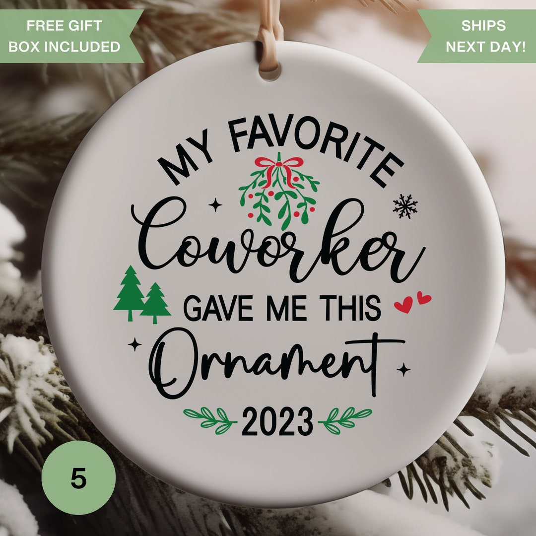 2023 Office Coworker Funny Christmas Ornament, Office Team Christmas ...