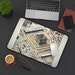 Architectural Concept Desk Mat, Modern City Blueprint Office Decor ...
