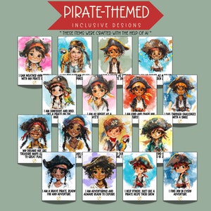 Children's Printable Affirmation Cards, Cute Positive Encouraging ...