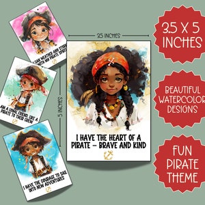 Children's Printable Affirmation Cards, Cute Positive Encouraging ...