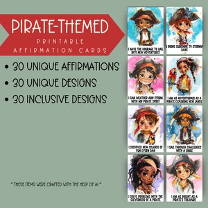 Children's Printable Affirmation Cards, Cute Positive Encouraging ...