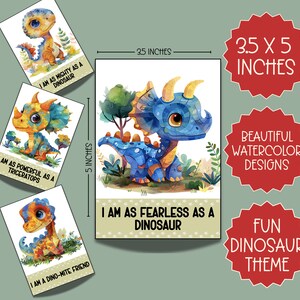 Children's Printable Affirmation Cards, Cute Positive Encouraging ...