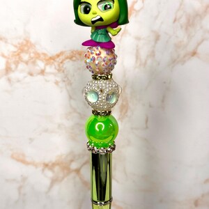 Character Beaded Pens | Inside Out Characters - Etsy