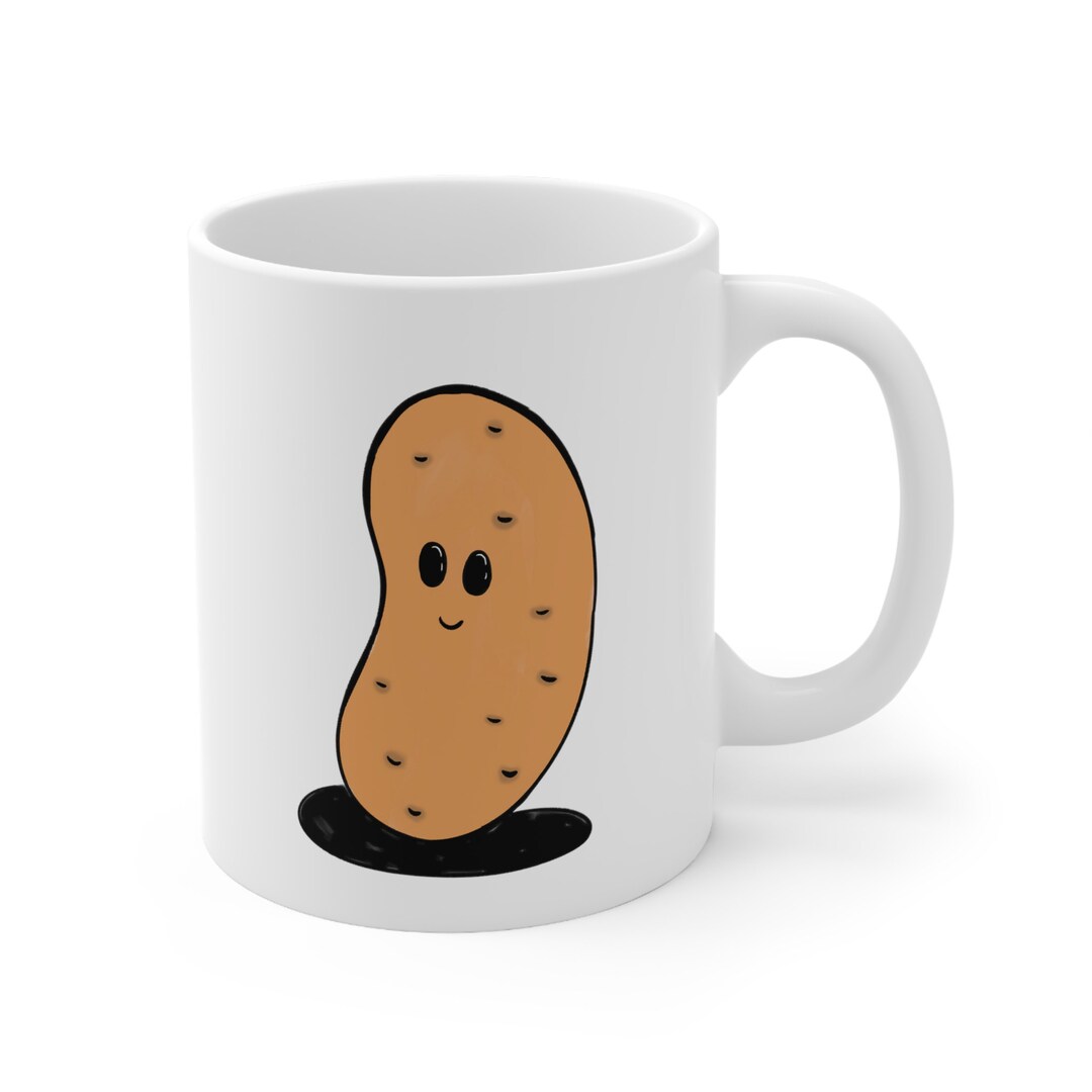 Cute Potato Doodle Hand Drawn Ceramic Mug 11oz - Etsy