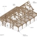 48x60 Monitor Timber Frame Barn Plan - Etsy Canada