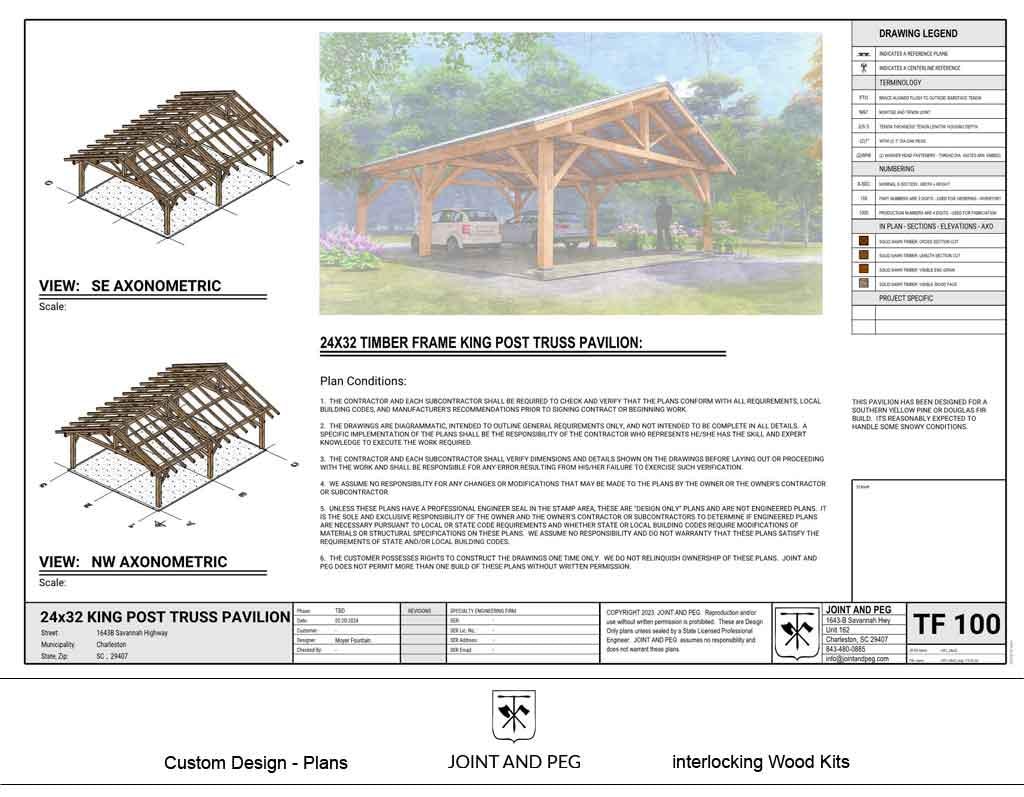24x32 Timber Frame Carport - Etsy