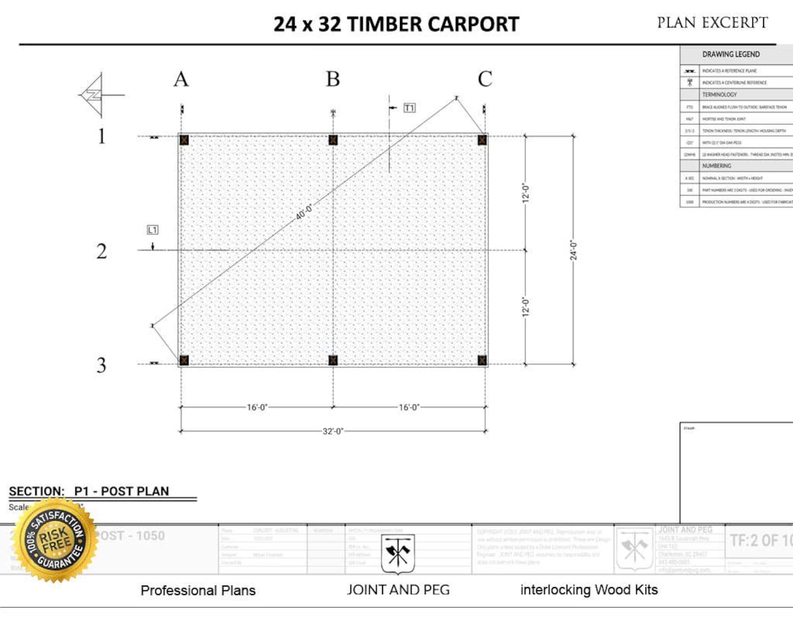 24x32 Timber Frame Carport - Etsy