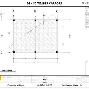 24x32 Timber Frame Carport - Etsy