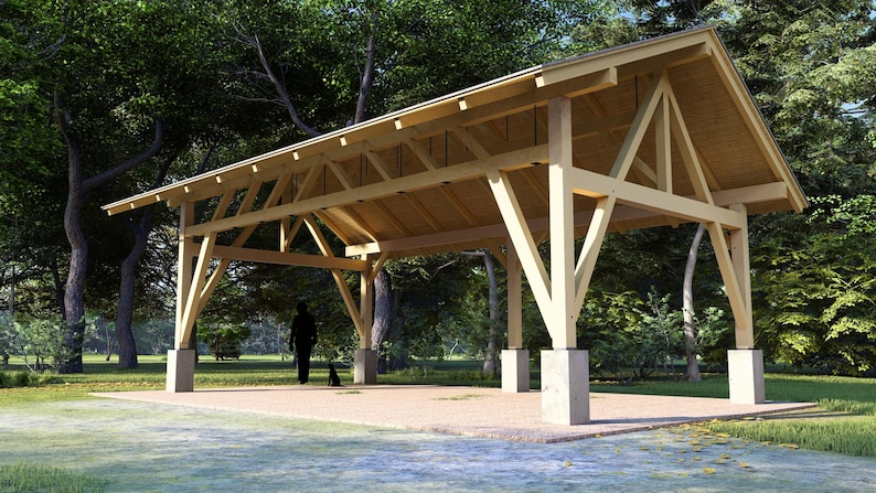 16x31 Sawmill Shed Plan - Etsy