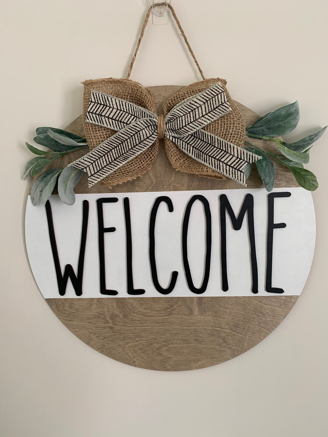 Welcome Farmhouse Door Sign Welcome Sign Door Decor Housewarming Gift ...