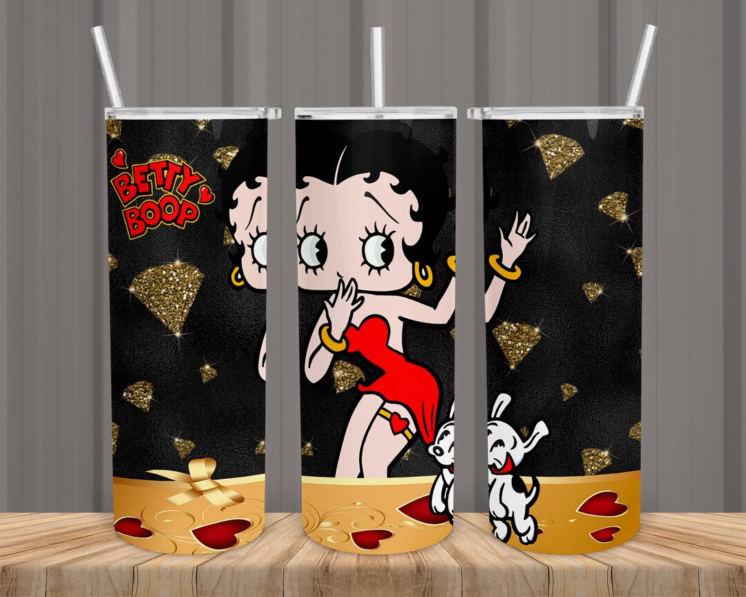 Betty Boop PNG 20oz Betty Tumbler Wrap Betty Boop Tumbler - Etsy