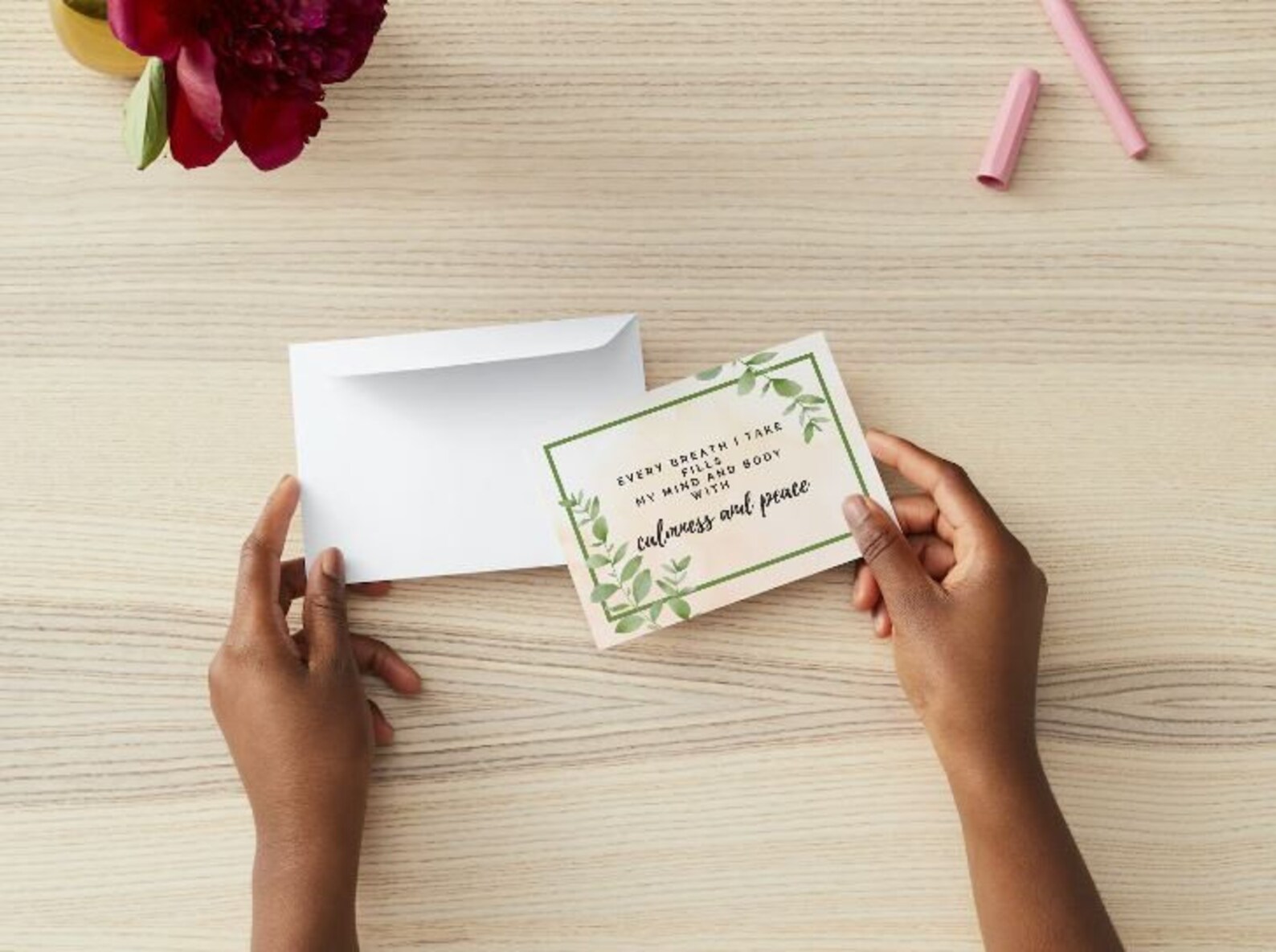 Affirmation Cards, Self Love, Wellbeing, Mental Health, Positive Flash ...