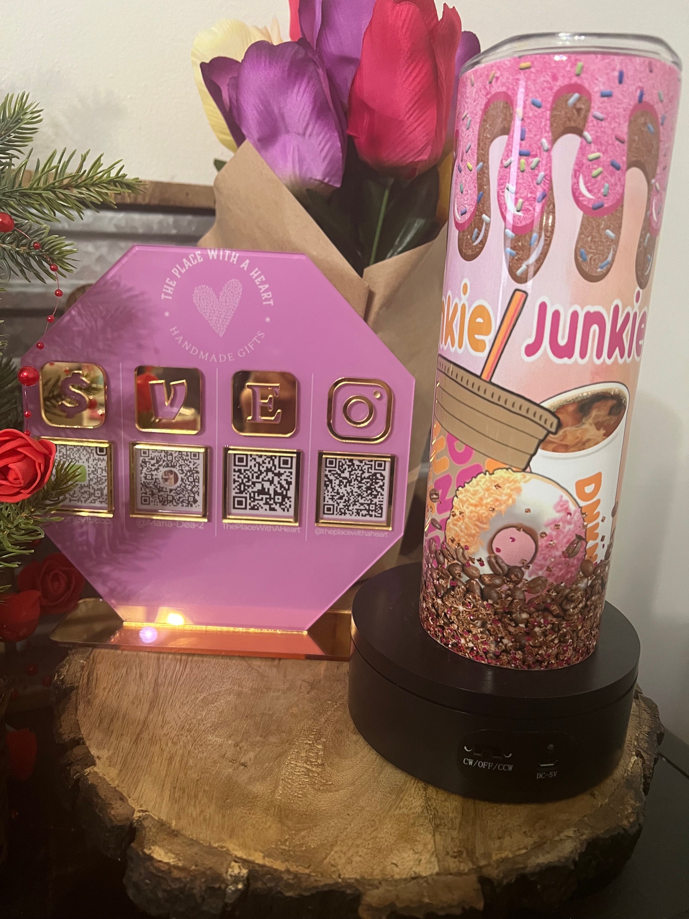 Dunkin’ Donuts Tumbler, Christmas Gifts, Stuffers, Personalized Tumbler ...
