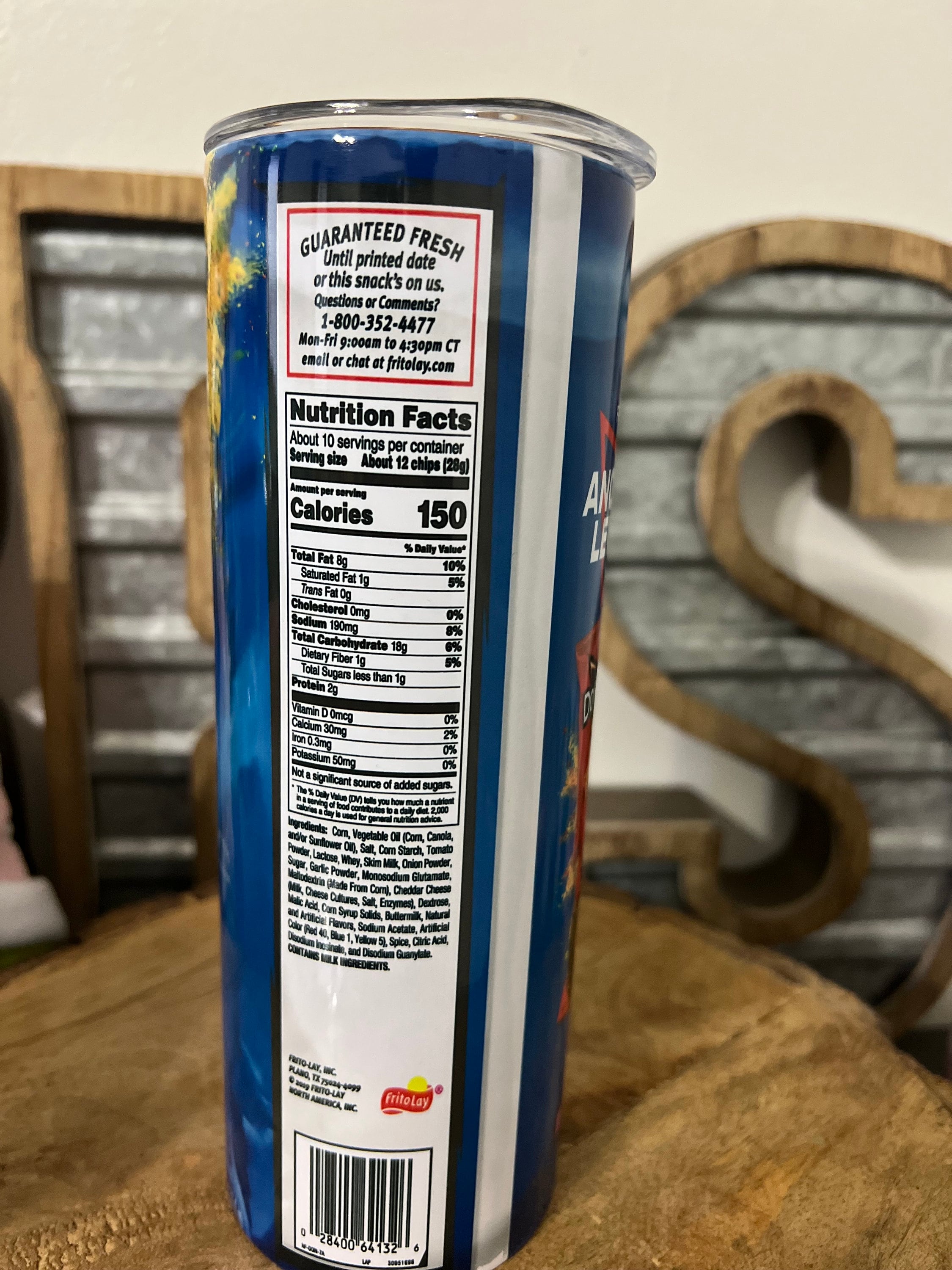 Blue Doritos Tumbler, Chip Bag 20oz Tumbler Skinny Tumblers, Gifts for ...