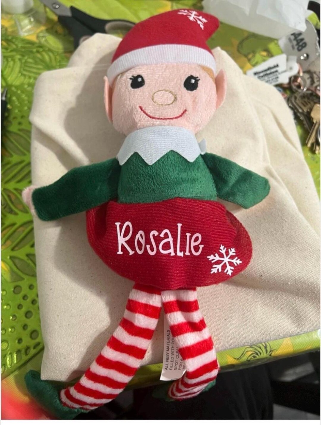 Personalized Plush Elf, Elf Gifts, Gifts for Him, Gifts for Her ...
