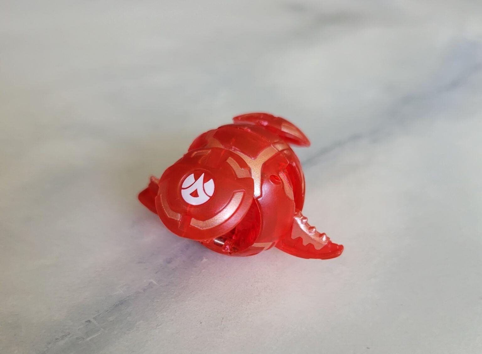 Bakugan B1 Saurus Translucent Red Pyrus - Etsy