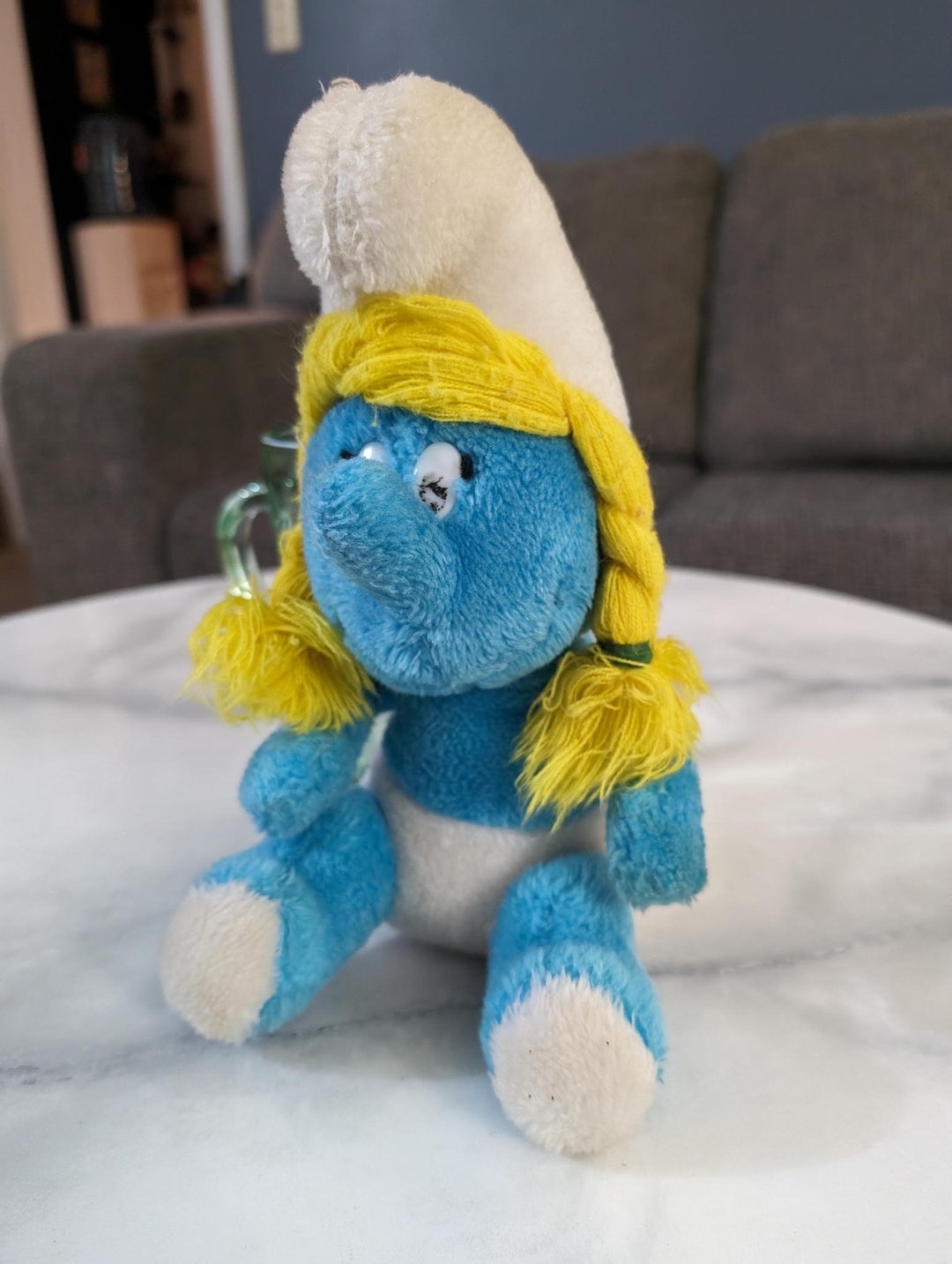 Vintage Smurfette Plush - Etsy