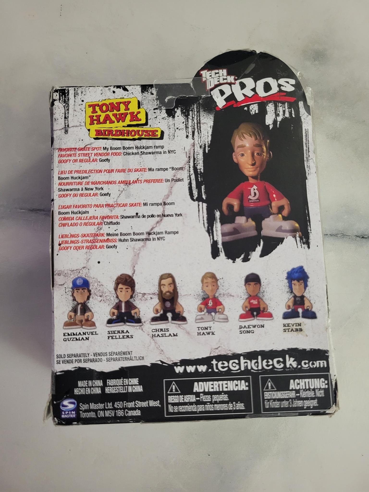 Tech Deck Pros Tony Hawk - Etsy