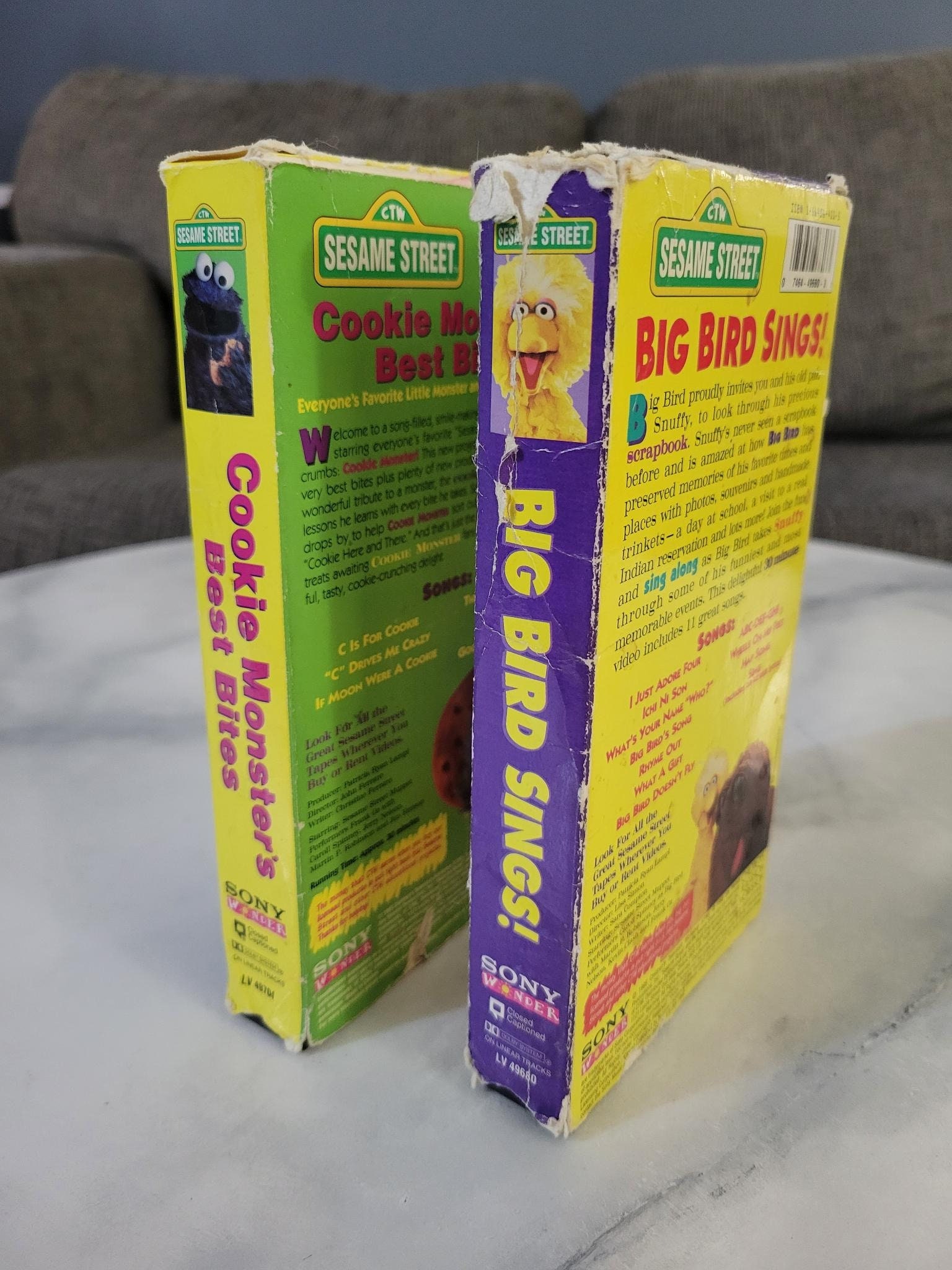 Vintage 1995 Sesame Street VHS - Etsy