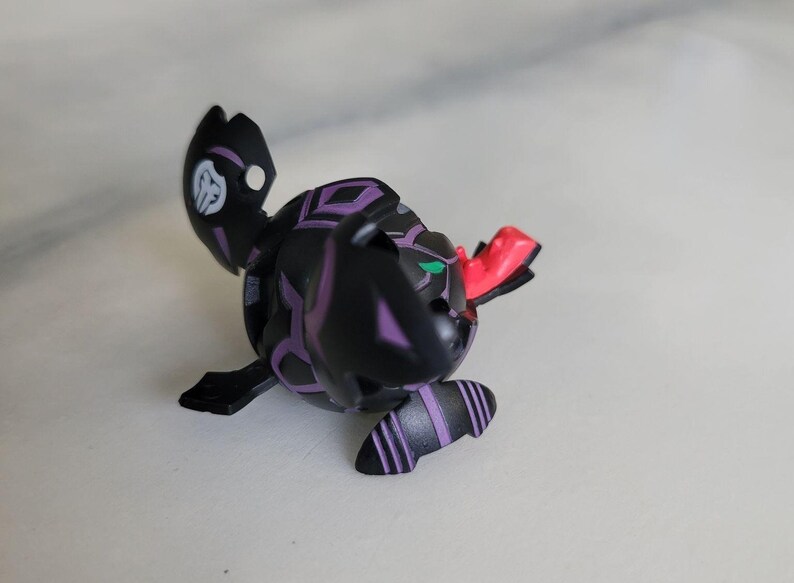 Bakugan B1 Tuskor Black Darkus - Etsy