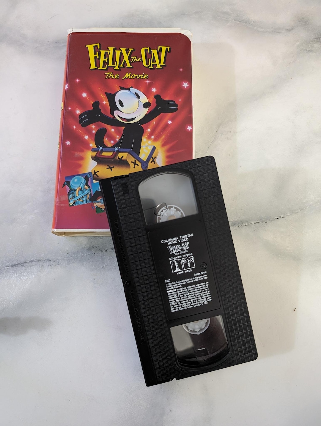 Vintage Felix the Cat: the Movie VHS Rare Clamshell Case - Etsy
