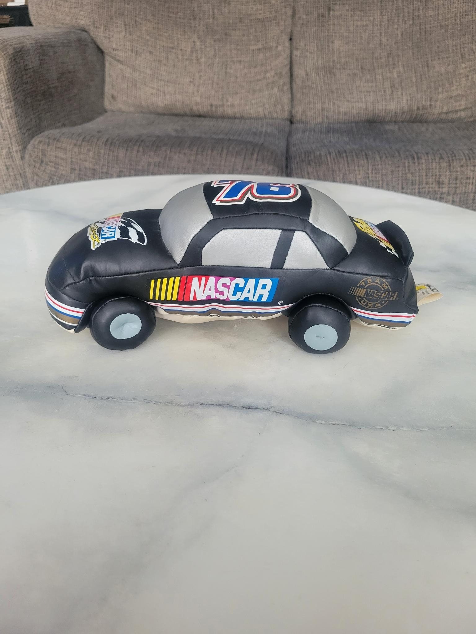 Vintage 1995 NASCAR Stock Car Plush - Etsy