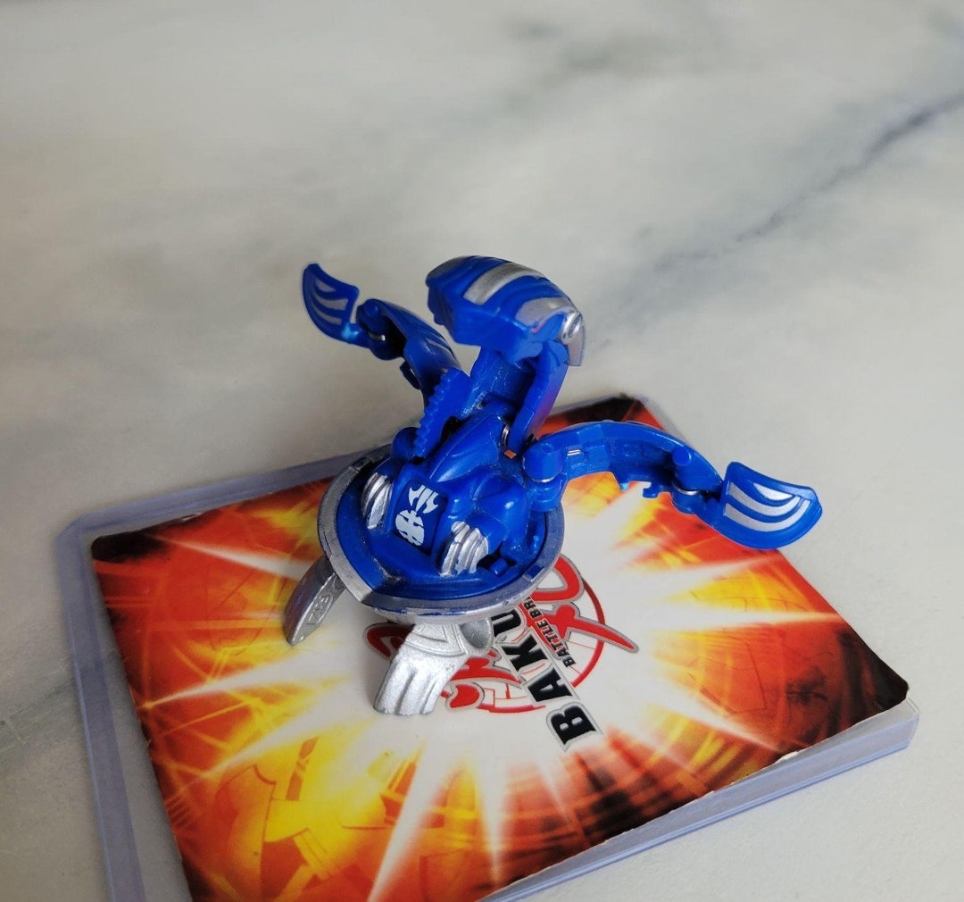 Bakugan Meta Dragonoid Blue Aquos Mechtanium Surge Element Change 900g ...
