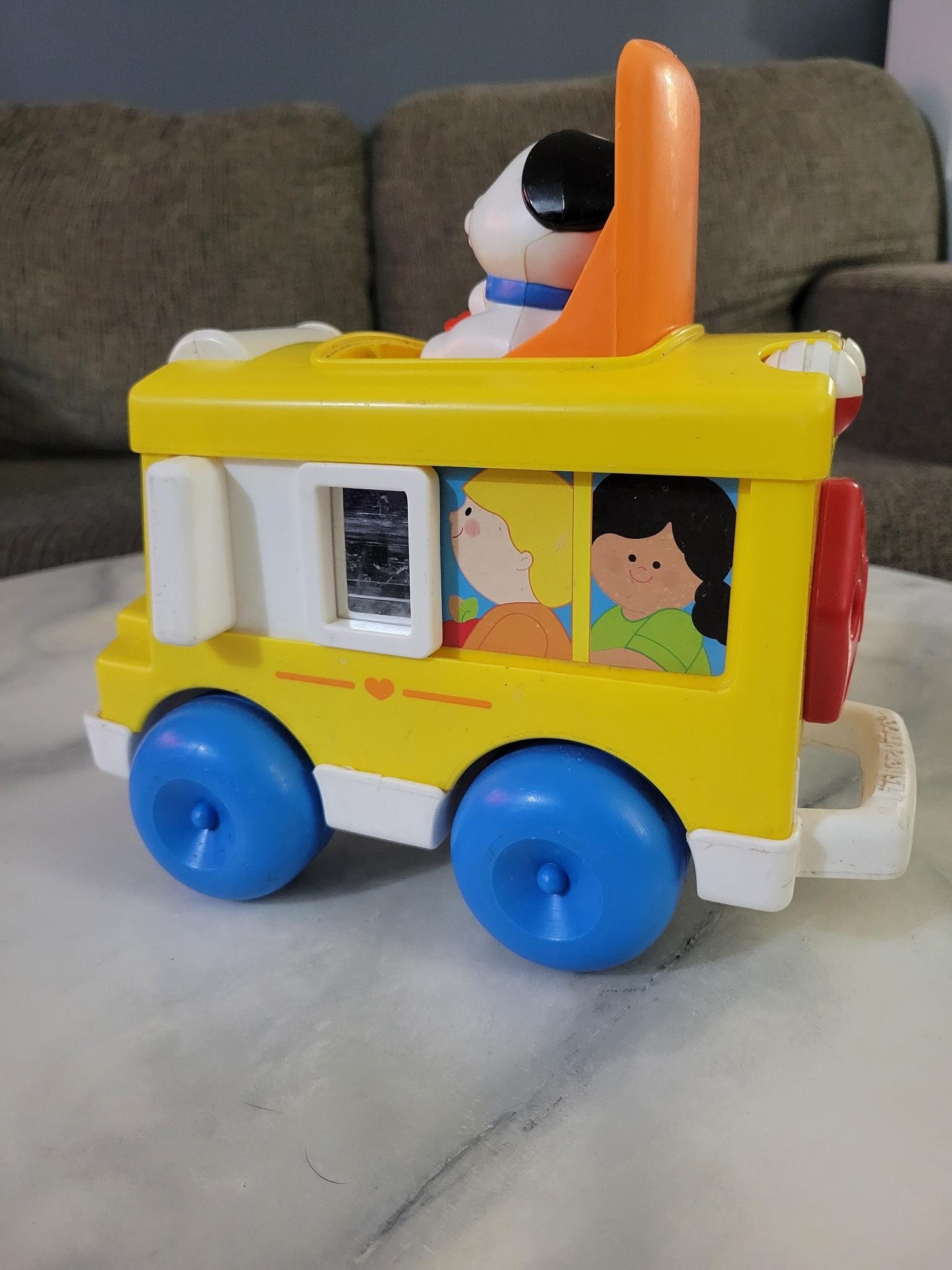 Vintage Fisher Price 1019 Baby Bus - Etsy