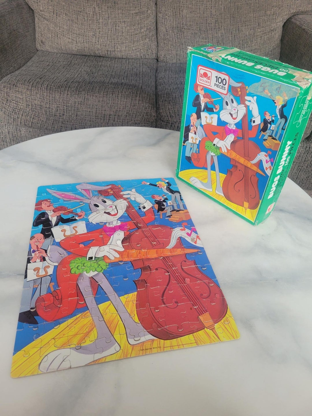 Vintage Bugs Bunny Puzzle - Etsy