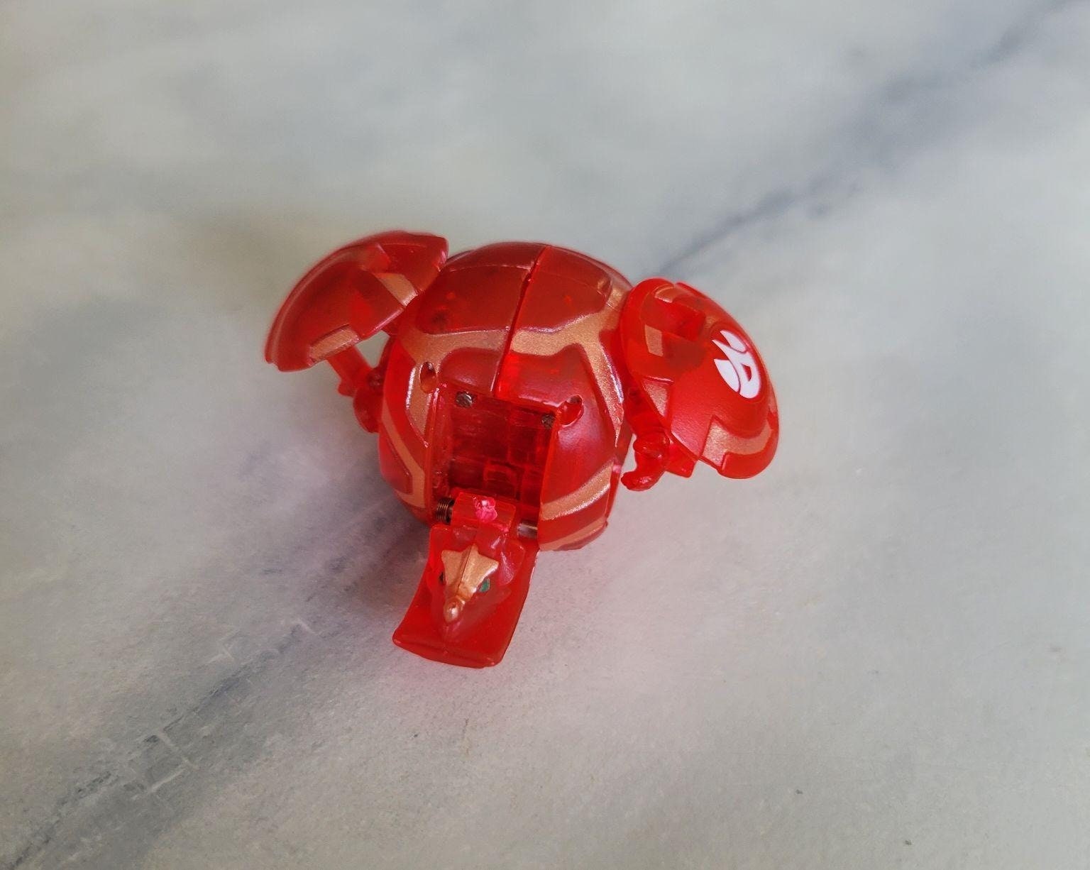 Bakugan B1 Saurus Translucent Red Pyrus - Etsy
