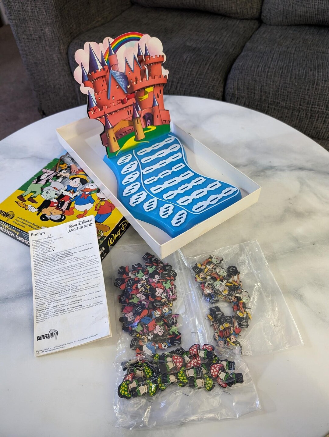 Walt Disney Character Mastermind Game - Etsy