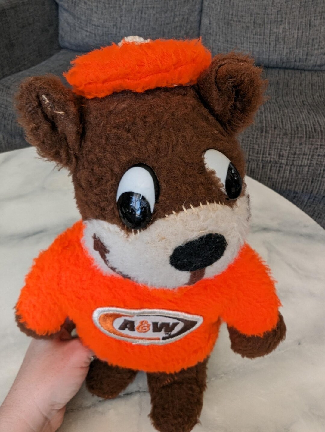 1974 "rooty" A&W Stuffed Bear - Etsy