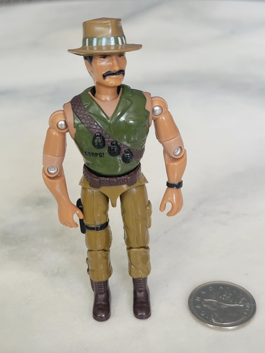 Vintage the Corps! Croc 1986 Action Figure - Etsy