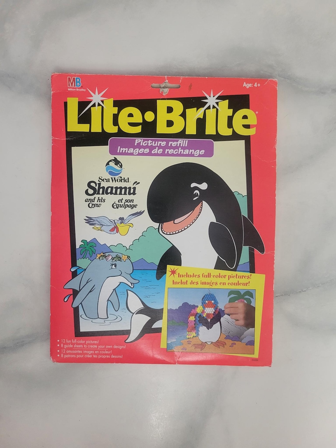 Vintage Sea World Shamu and His Crew Lite-brite Refills - Etsy