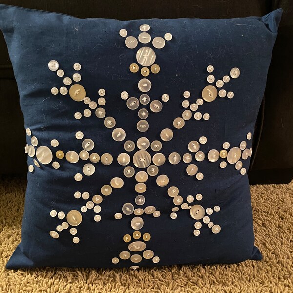 Button Pillow - Etsy