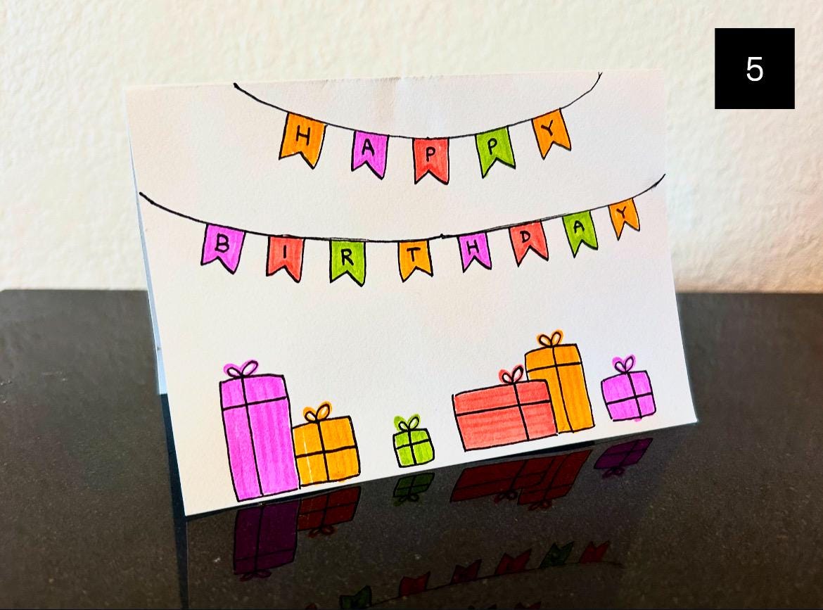 Handwritten Personalized Birthday Card, Custom Font & Message ...