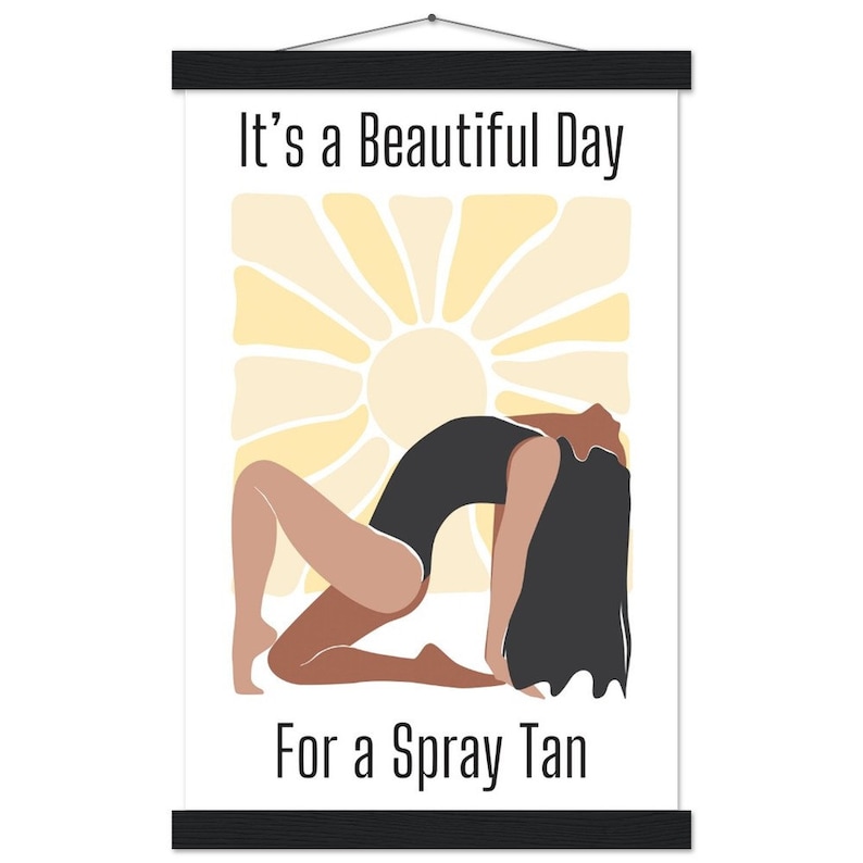 Spray Tan Art Tanning Salon Decor Beauty Salon Wall Hanging - Etsy