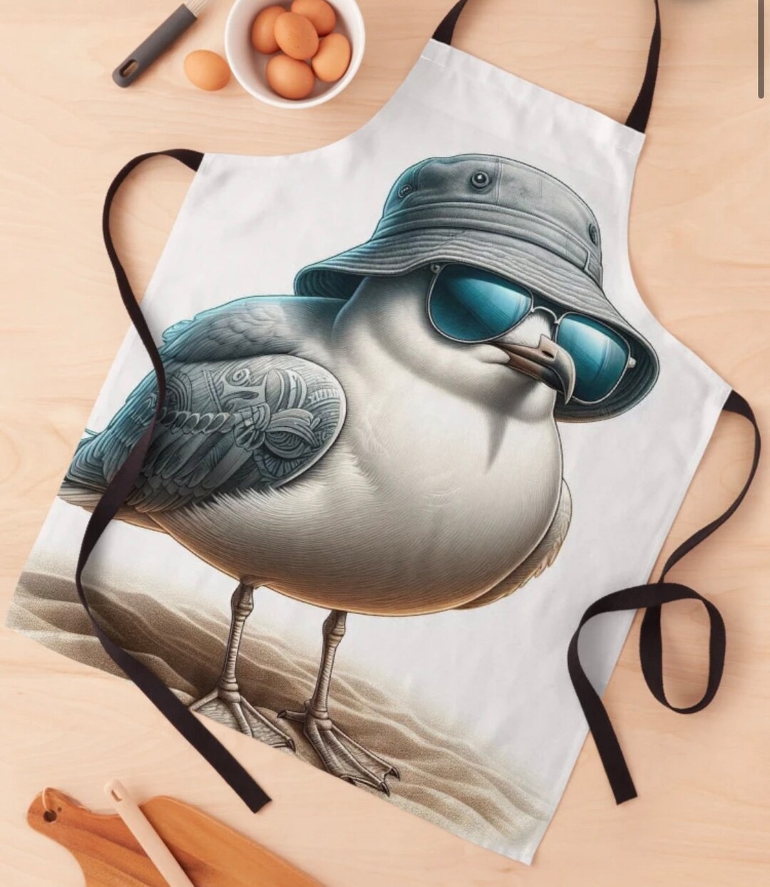 Animated Seagull Bird, Tattooed Seagull, Funny T Shirt, Joke Sticker ...