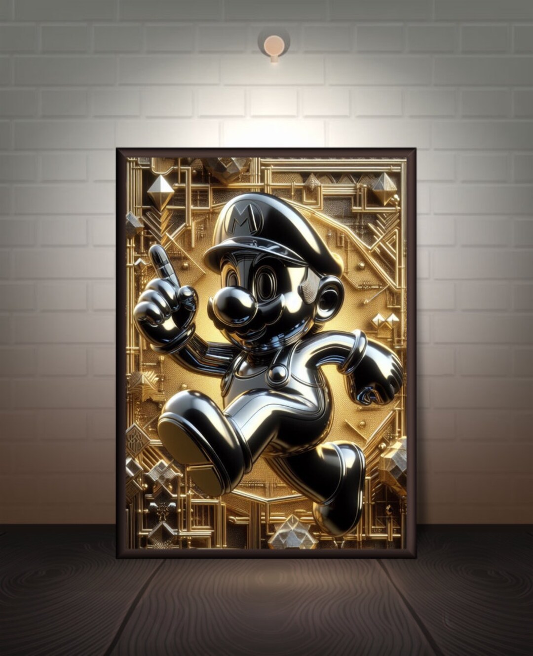 Sonic the Hedgehog Poster 3d Wall Art, Iconic, Birthday Gift for Kids ...