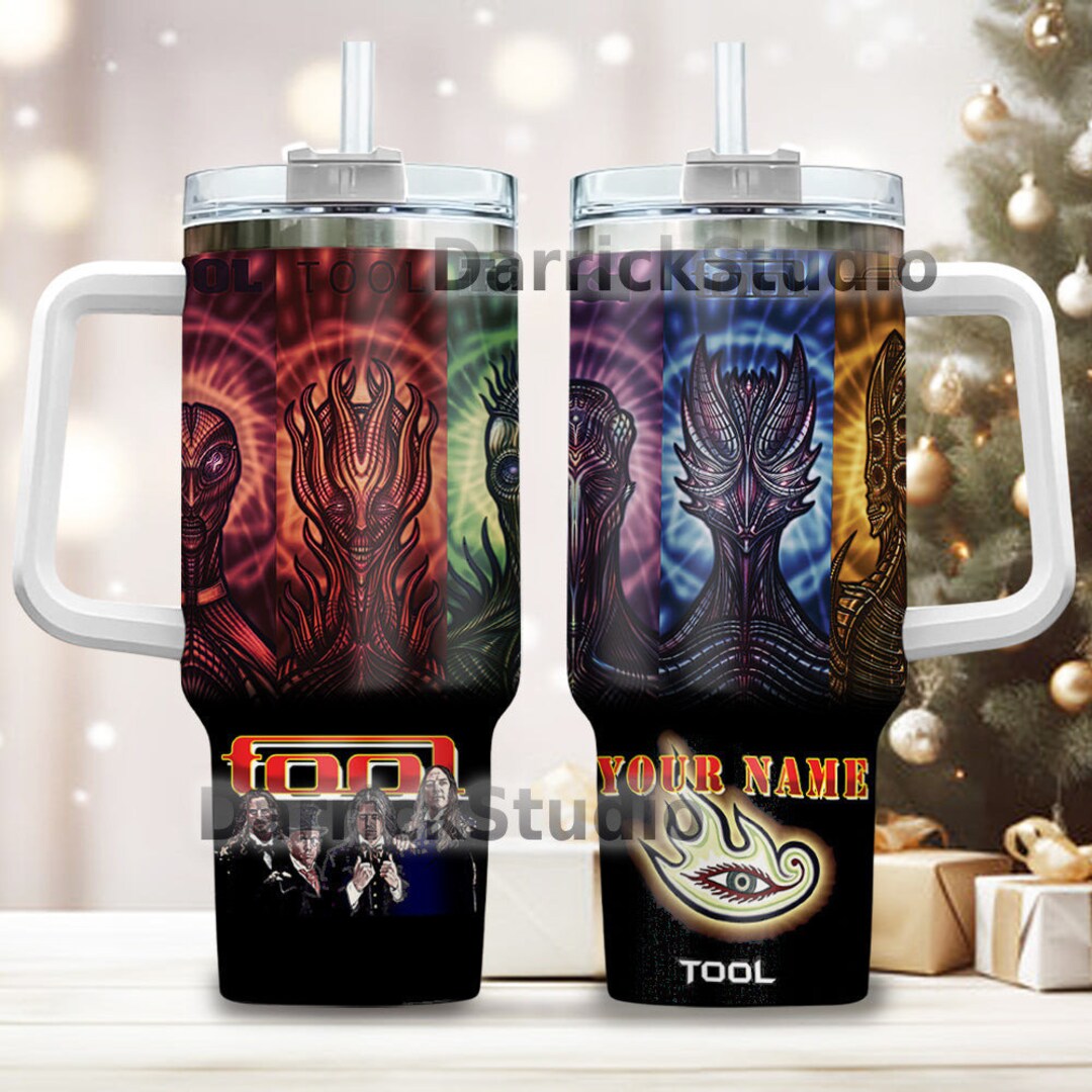 Personalized Tool Band 40OZ Tumbler Tool Band Album Tumbler - Etsy