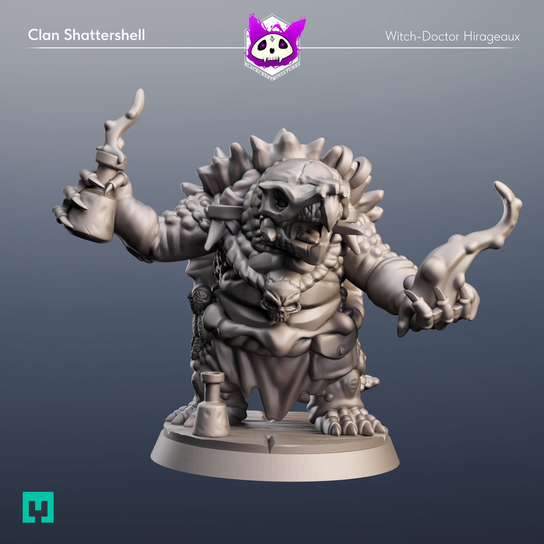 Clan Shattershell Witch-doctor Hirageanux - Etsy
