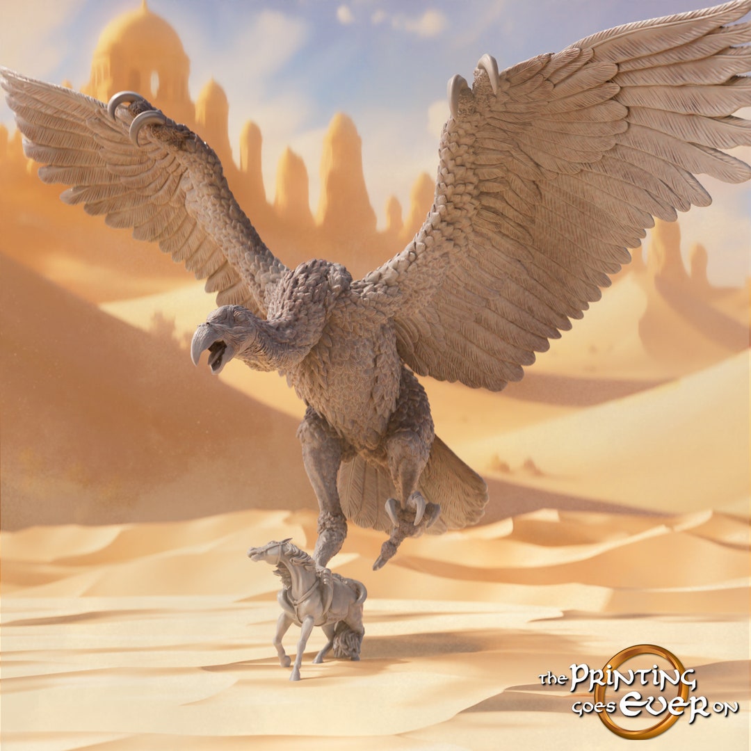 Giant Bird Miniature Roc Dnd - Etsy