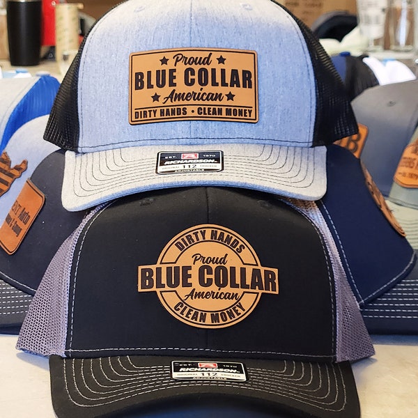 Blue Collar Hats - Etsy