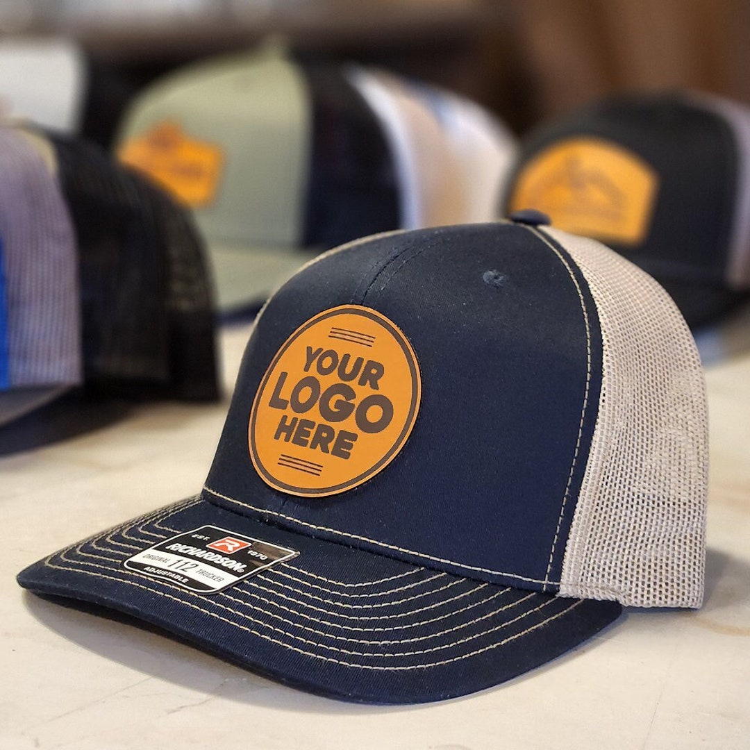 Custom Trucker Hat, Company Logo, Your Logo Here, Personal Logo or Text ...