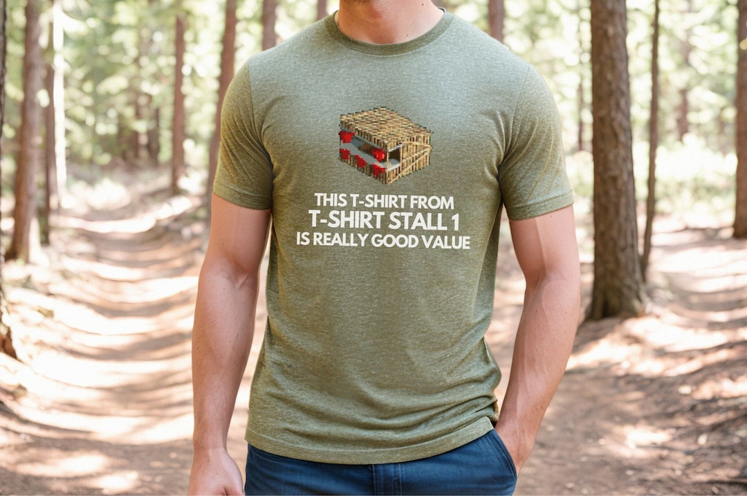 T-shirt Stall 1, Roller Coaster Tycoon Shirt - Etsy