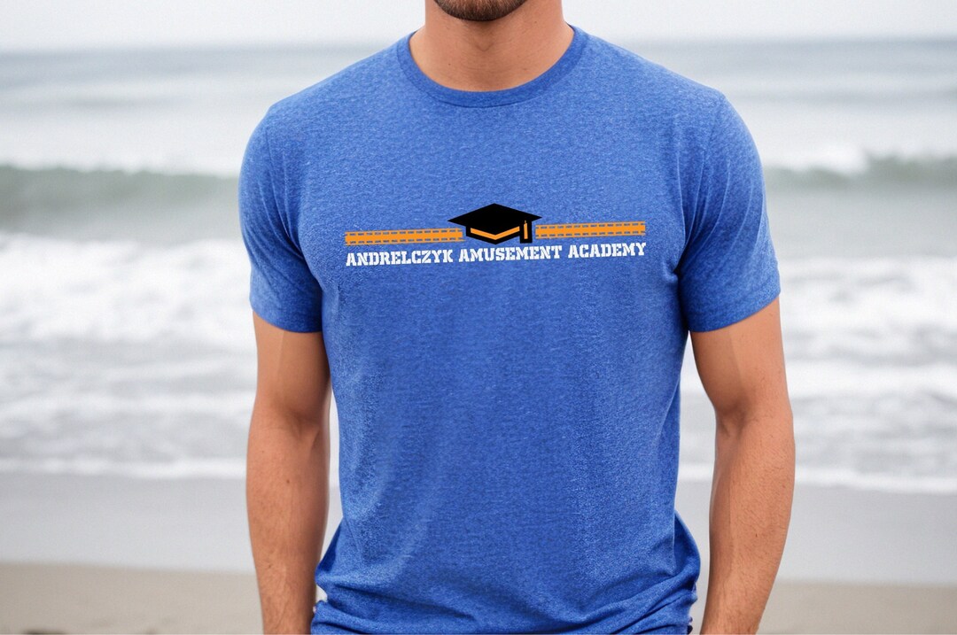 Roller Coaster Tee Shirt, Andrelczyk Amusement Academy Roller Coaster Tycoon 2 Streaming - Etsy