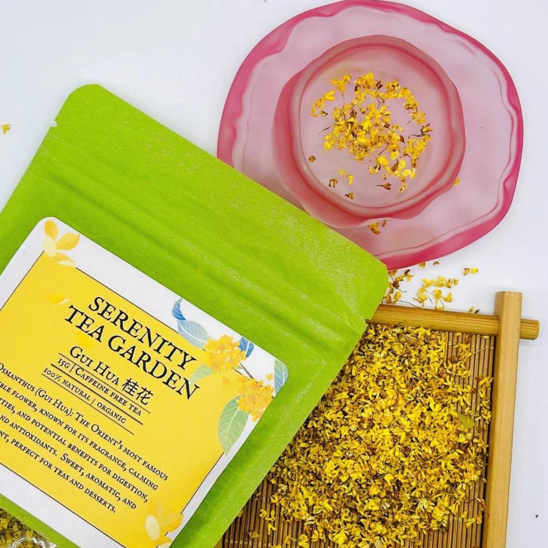 Osmanthus Flower Herbal Tea: Caffeine-free Gui Hua - Etsy